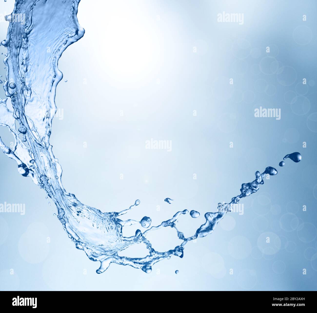Spring fresh water background Stock Photo - Alamy