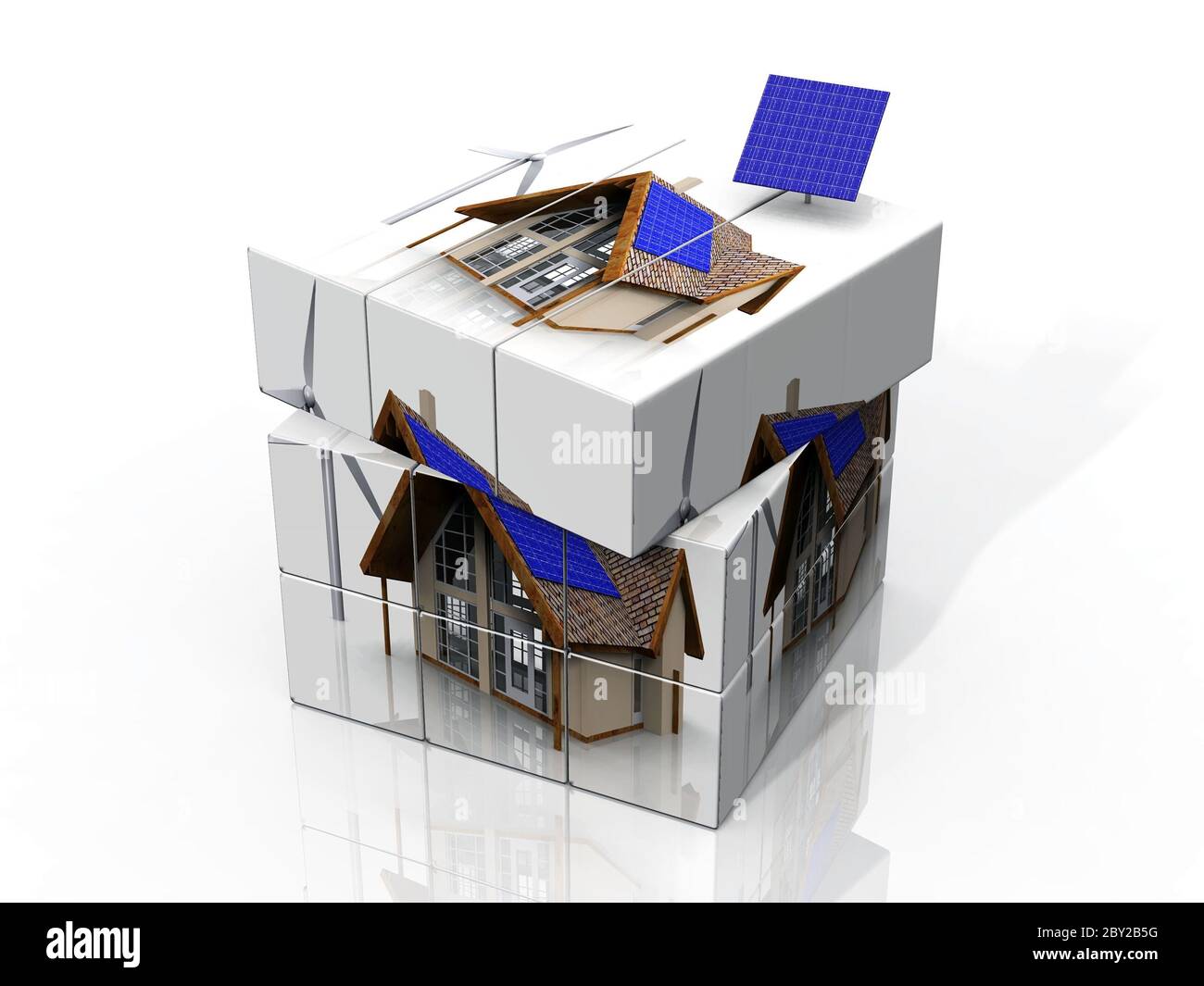 Solar cell cube hi-res stock photography and images - Alamy