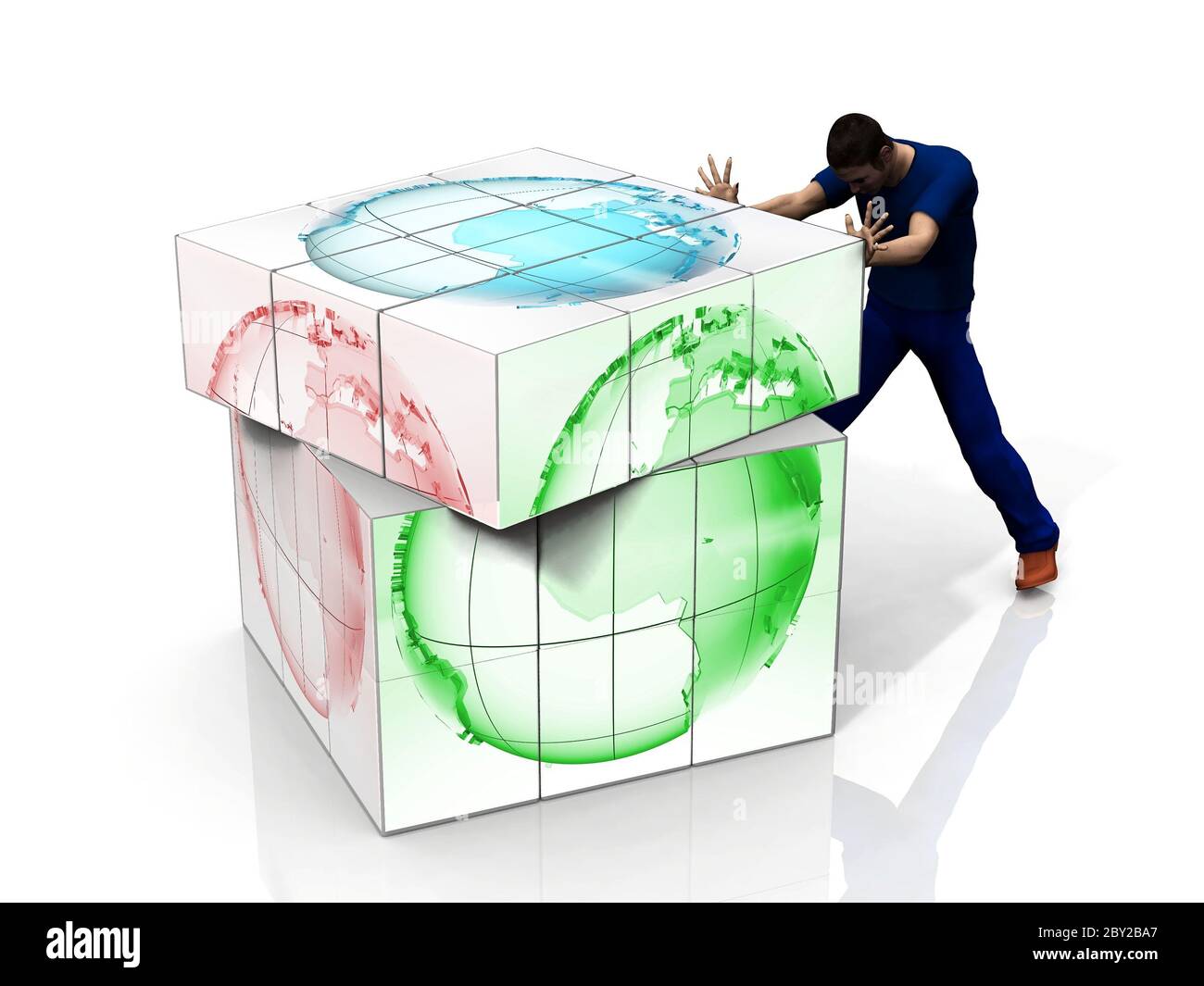 Earth box hi-res stock photography and images - Alamy