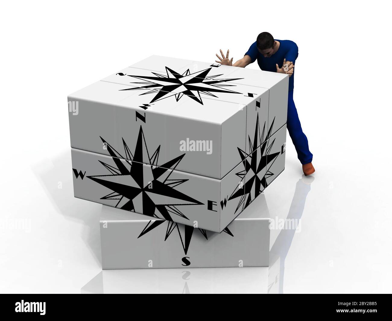 Compass box hi-res stock photography and images - Alamy