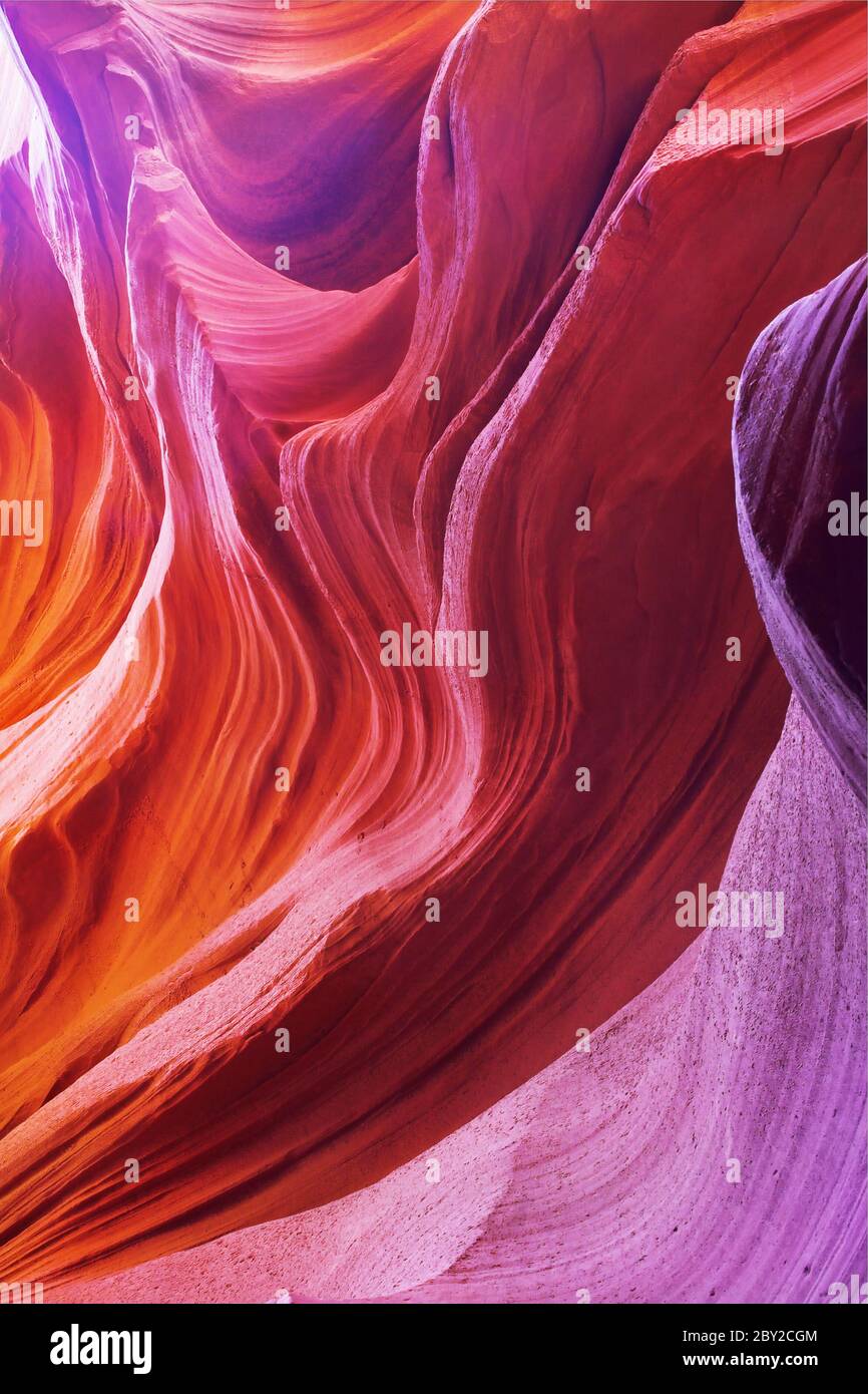 Abstract rock formations colors hi-res stock photography and images - Alamy