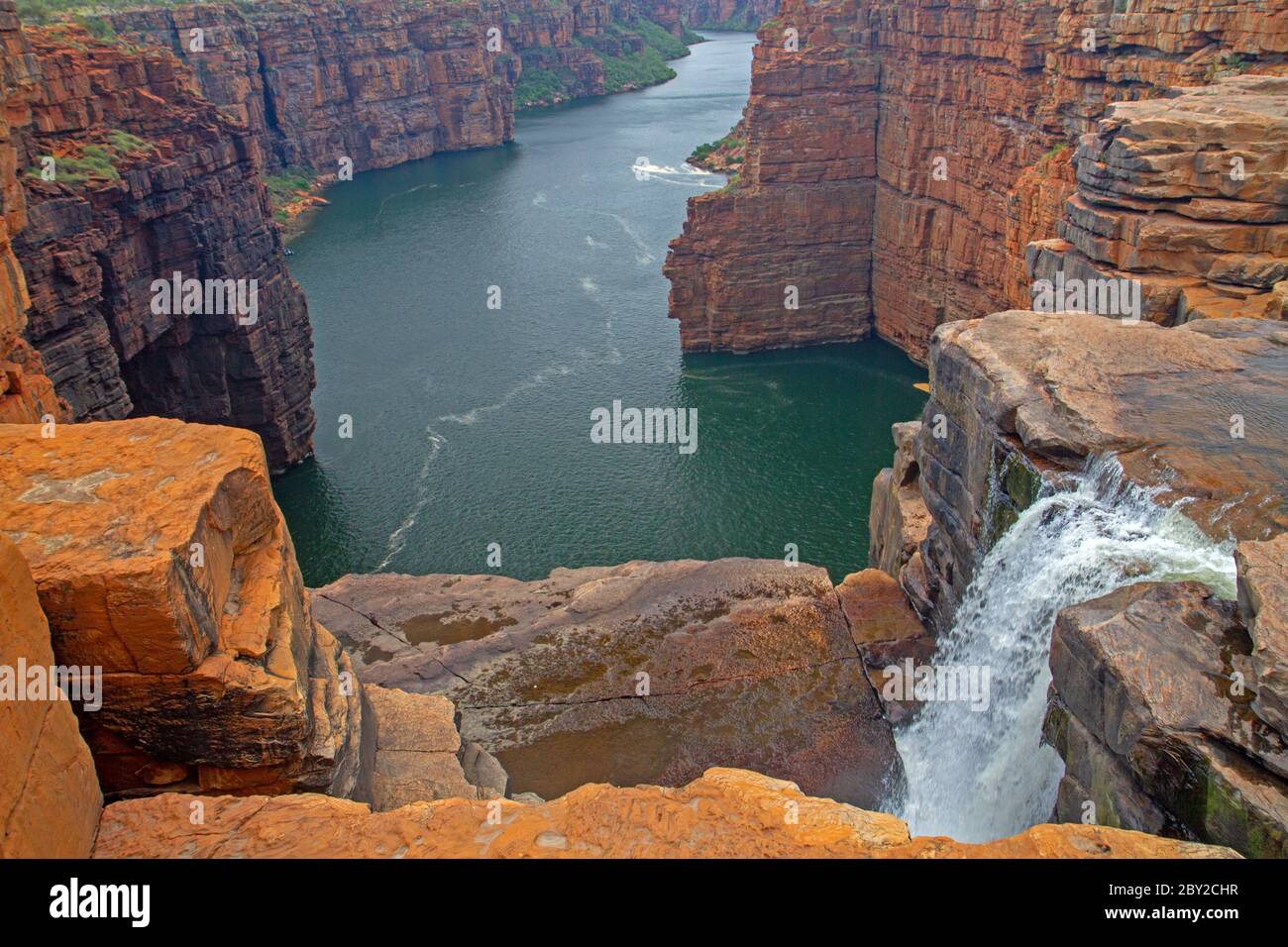 King George Falls Stock Photo - Alamy