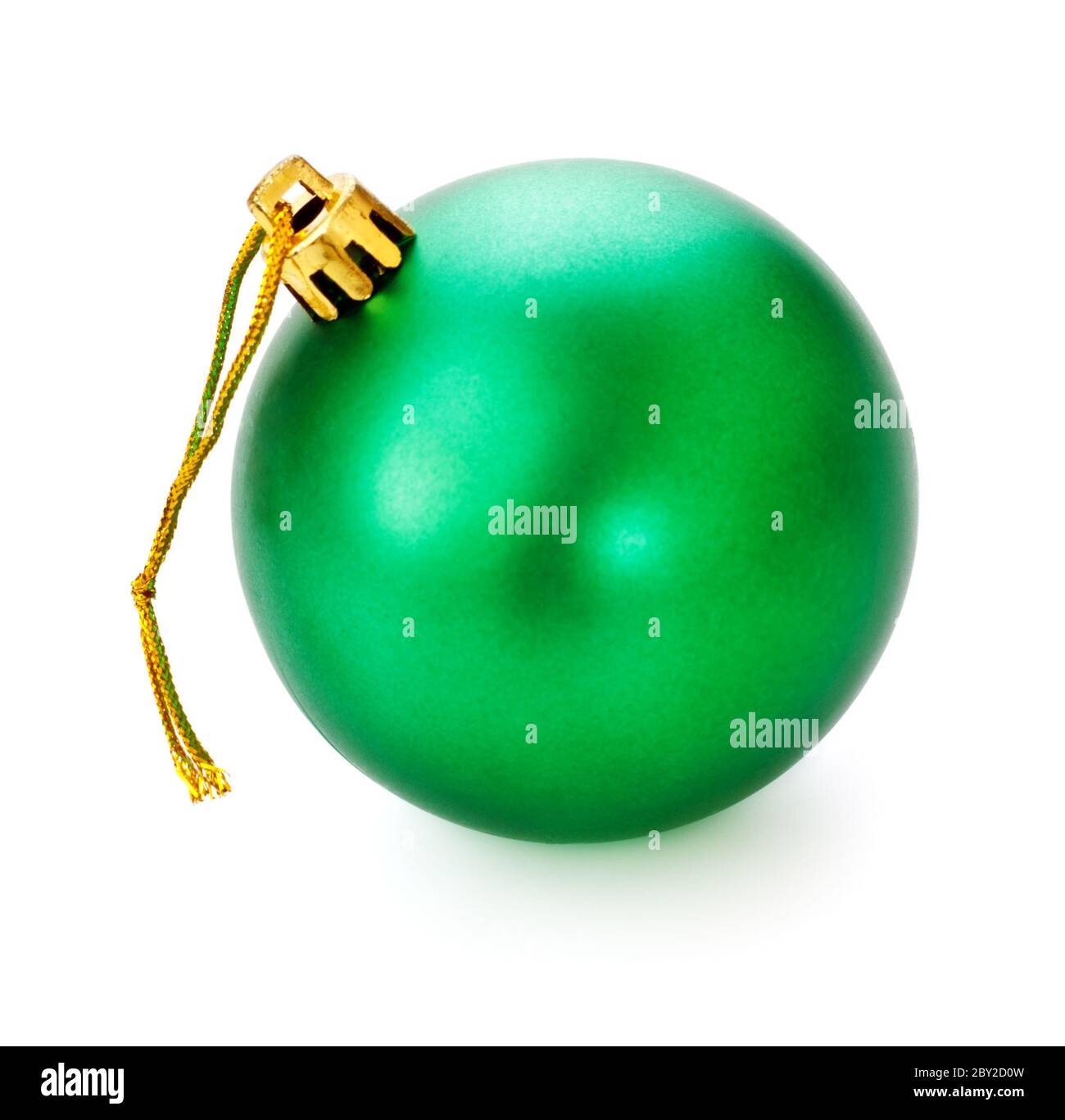 Christmas ball green new Cut Out Stock Images & Pictures - Alamy