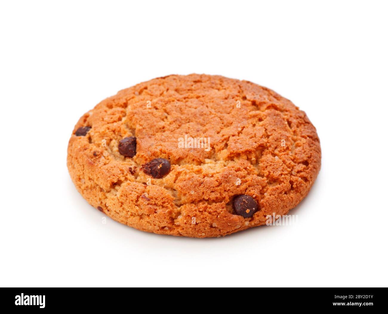 Single Chocolate Chip Cookie Stock Photo - Alamy