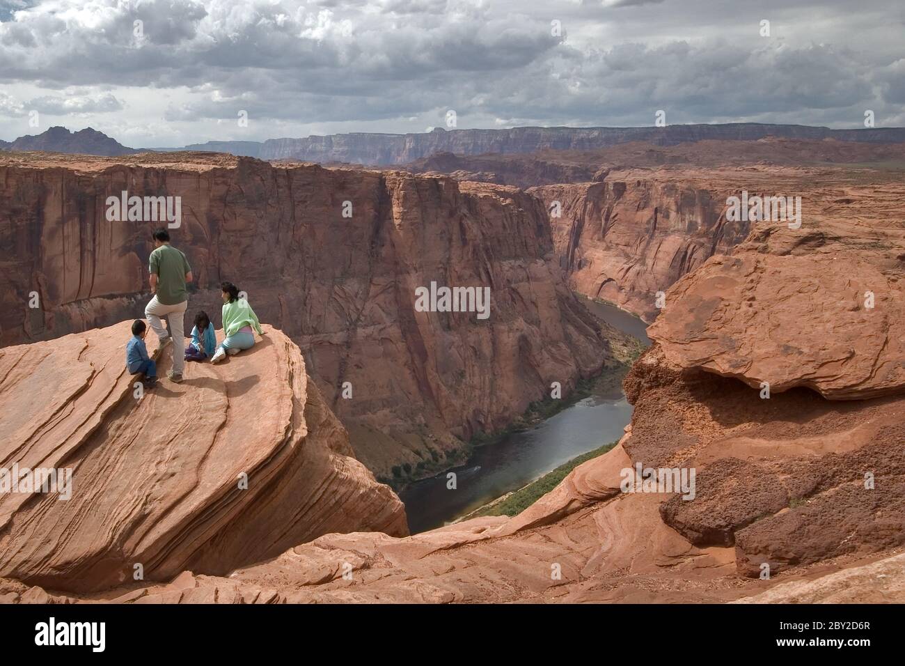 Above a chasm Stock Photo - Alamy