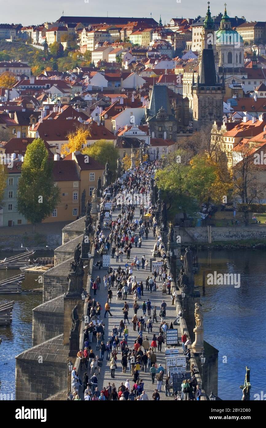 Karlov bridge Stock Photo - Alamy