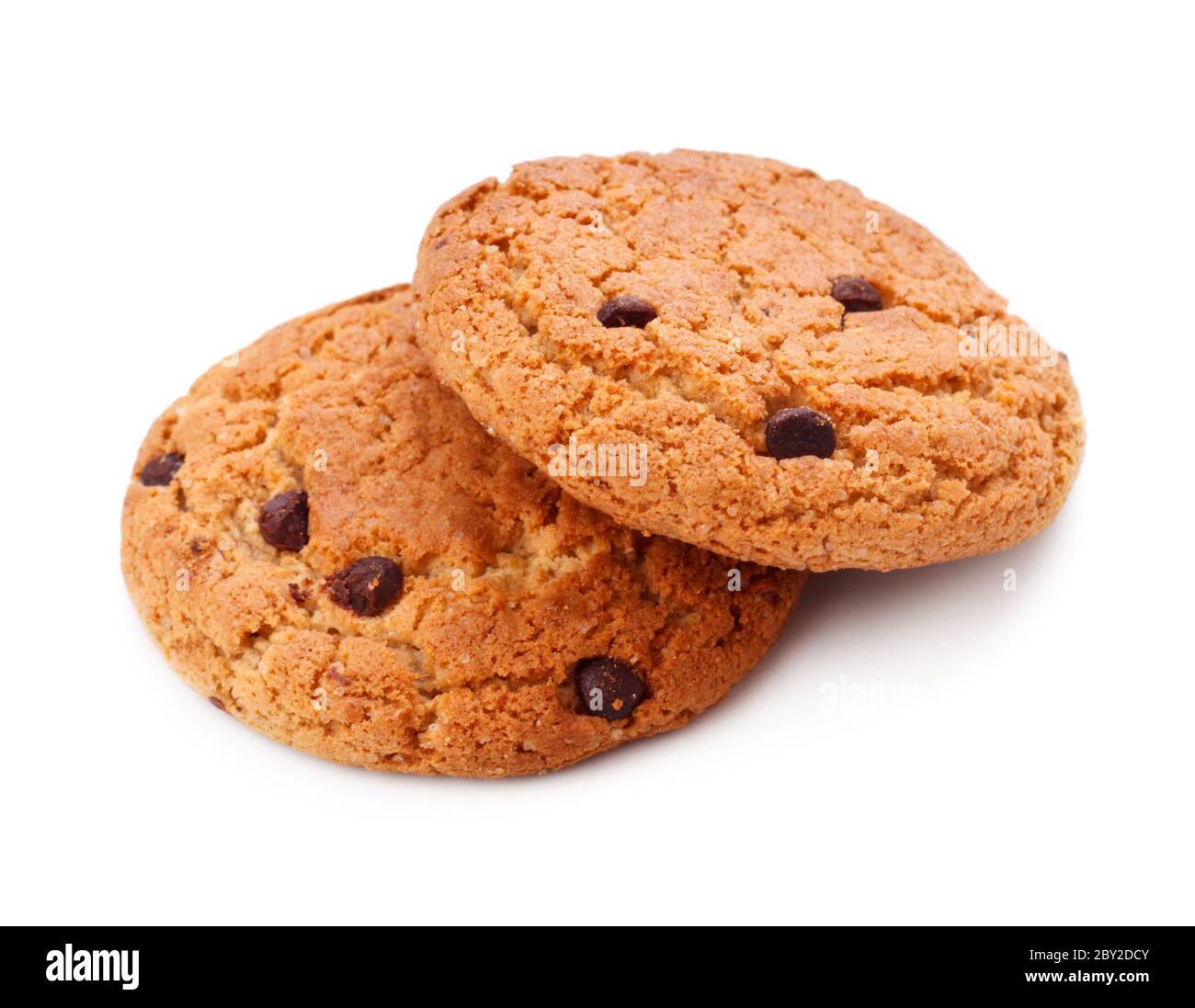 Single Chocolate Chip Cookies Stock Photo - Alamy
