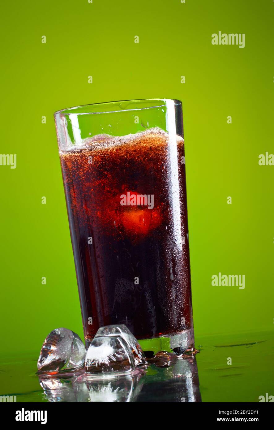 Glass cola hi-res stock photography and images - Alamy