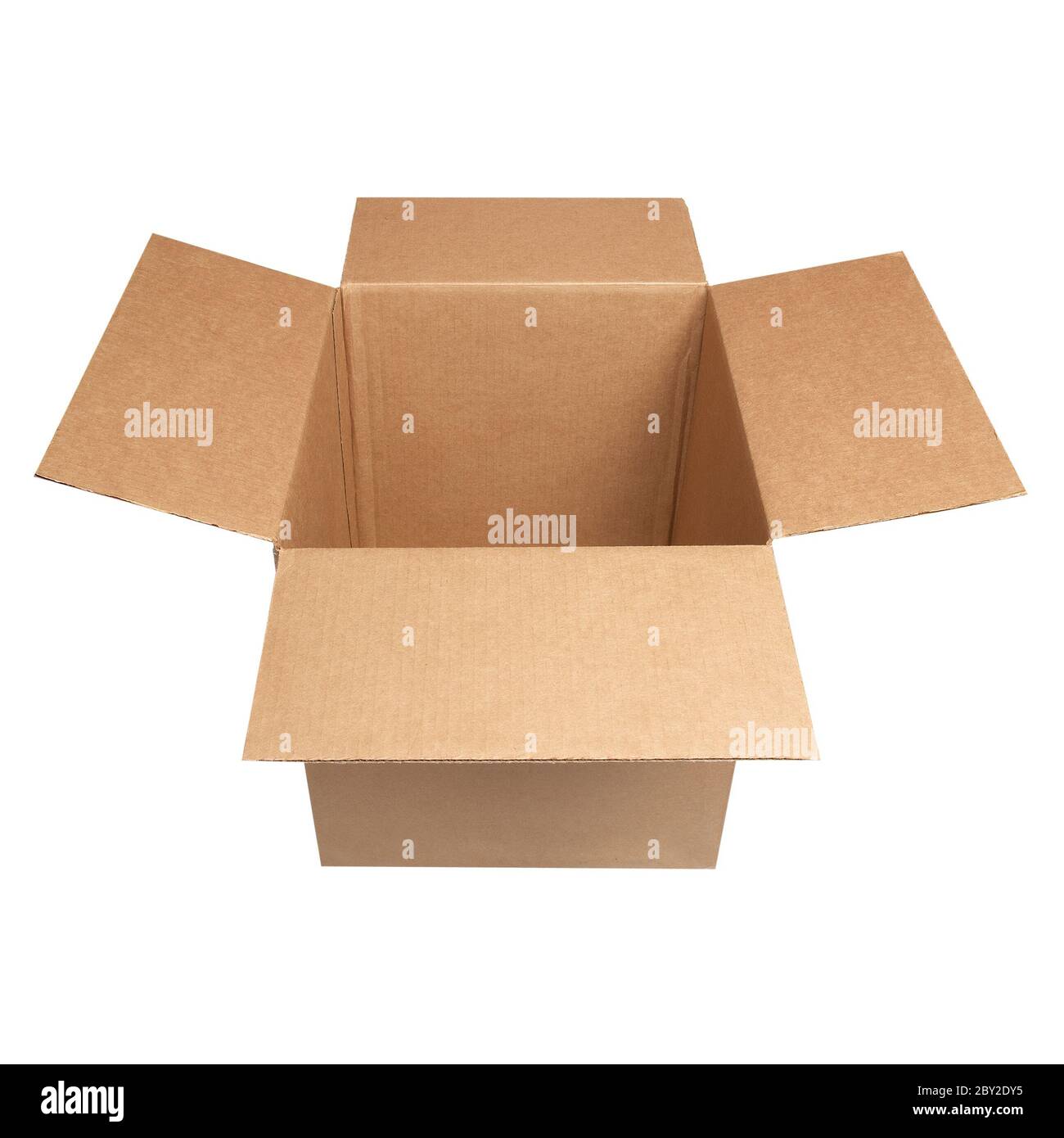 Open carton box Stock Photo - Alamy