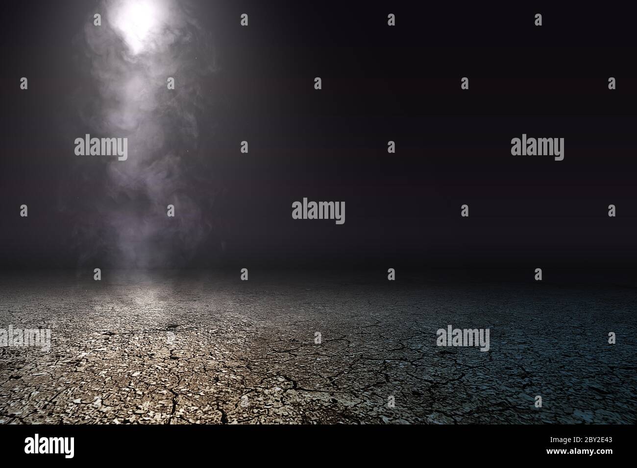 Cracked ground smoke fog hi-res stock photography and images - Alamy