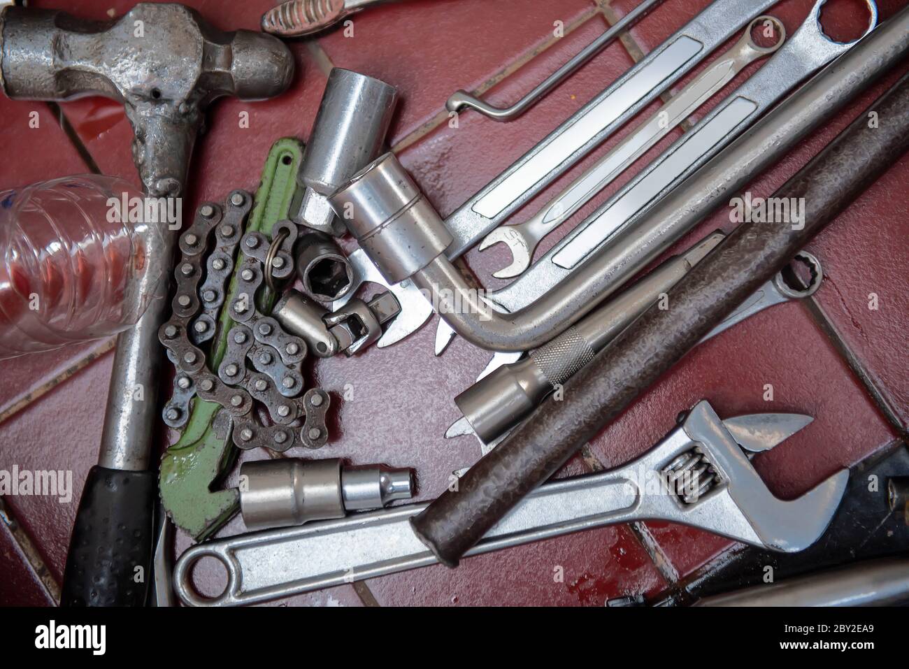 Car mechanic tools hi-res stock photography and images - Alamy