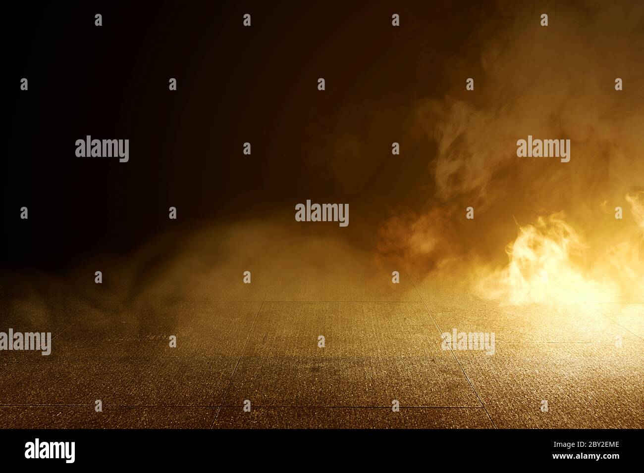 Smoke on cement floor hi-res stock photography and images - Alamy