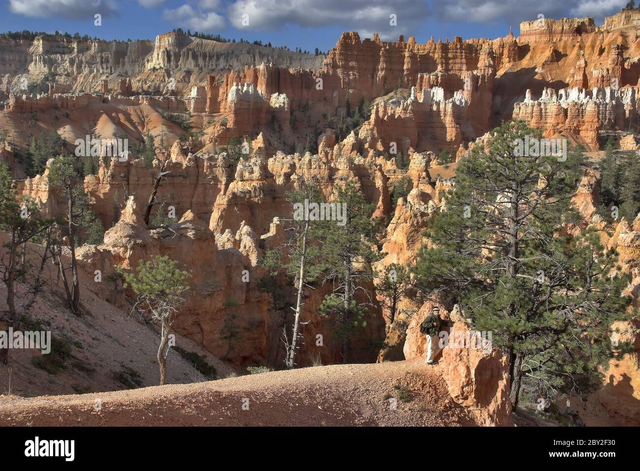 Inside of a canyon Stock Photo - Alamy