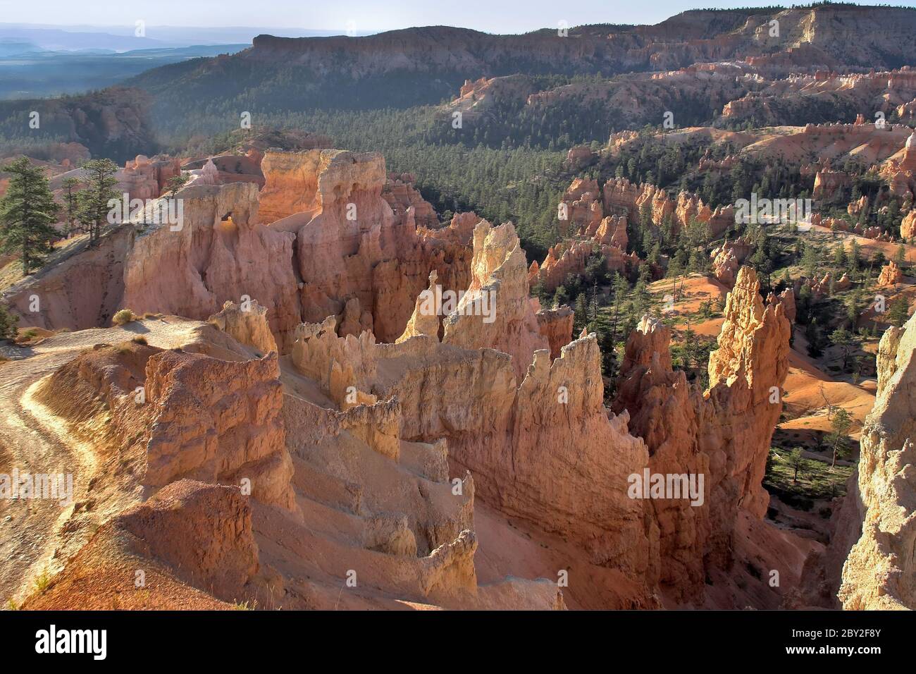 Footpath in rocks Stock Photo - Alamy