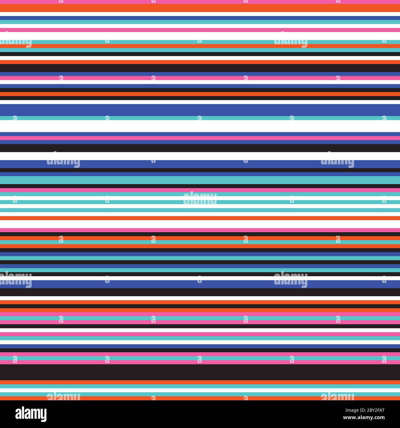 Seamless pattern with horizontal colored lines Stock Vector Image & Art ...