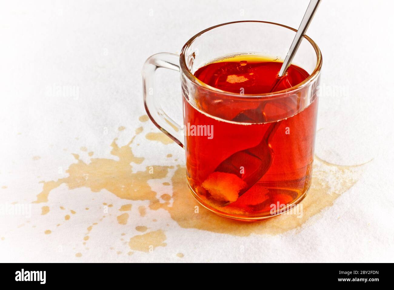 Tea stain background hi-res stock photography and images - Alamy