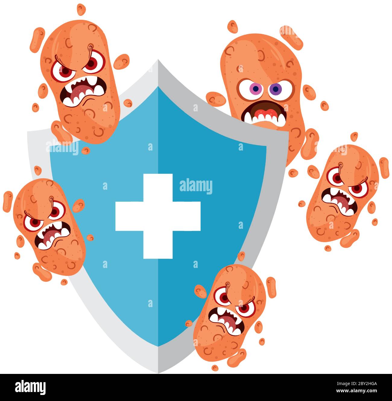 Cross contamination Stock Vector Images - Alamy