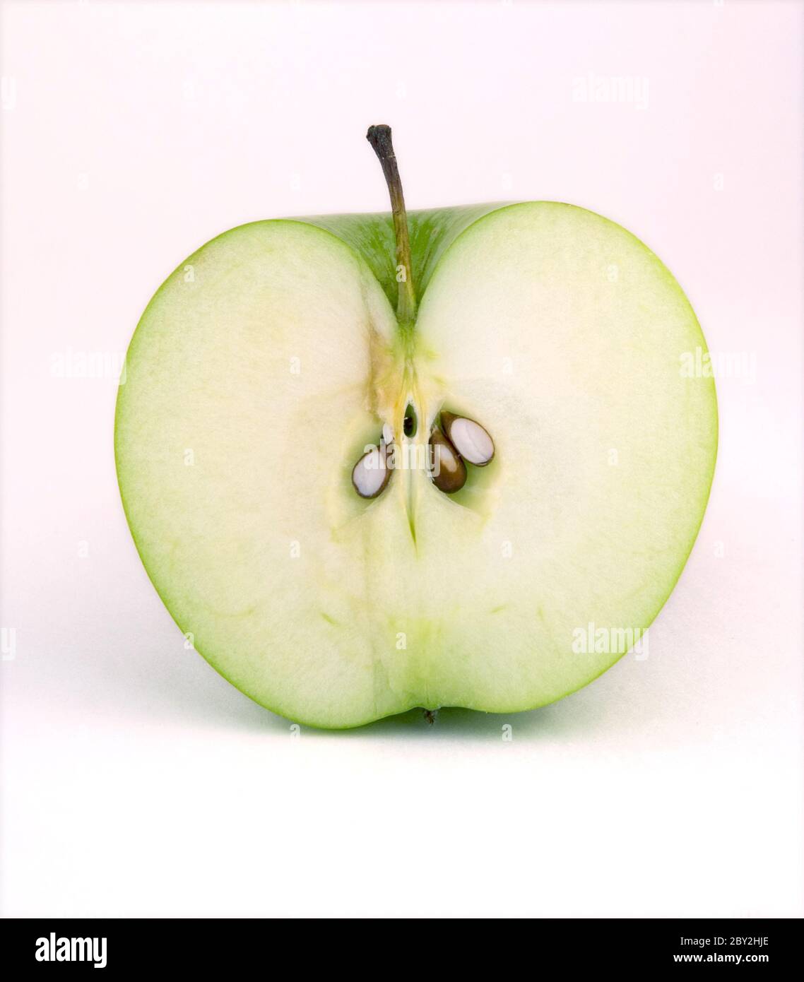 half of apple Stock Photo - Alamy