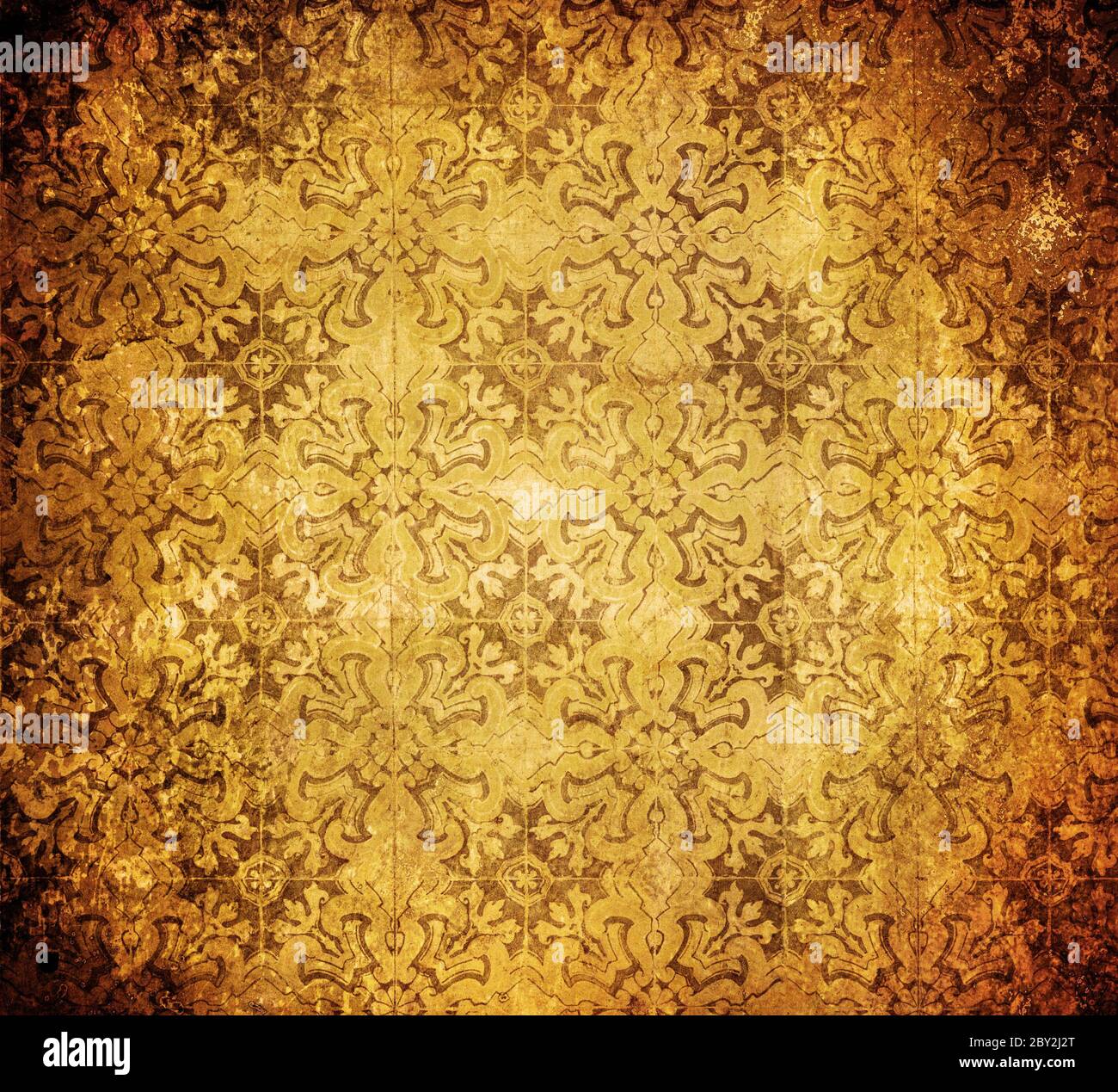 highly detailed image of vintage wallpaper Stock Photo - Alamy