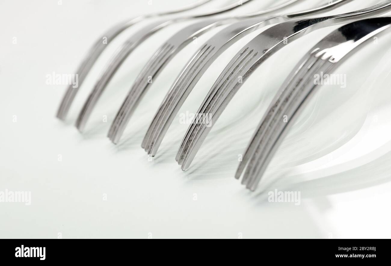 abstract fork background as a food concept Stock Photo - Alamy