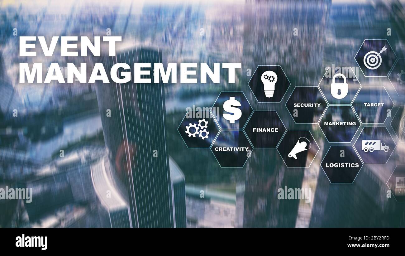 Event management Concept. Event management flowchart. Event management ...