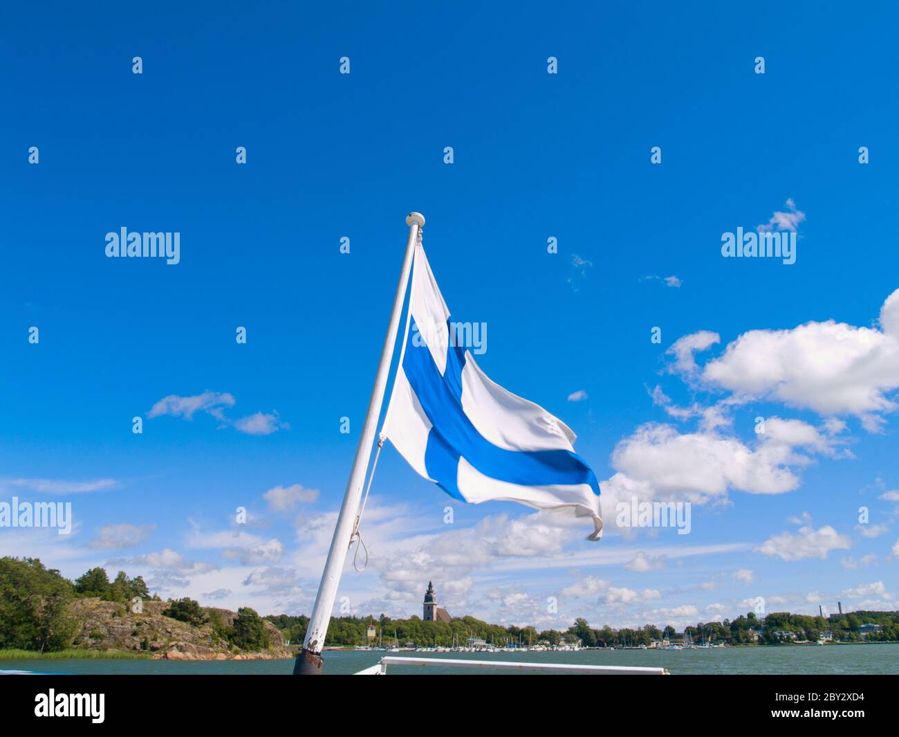 Finland flag landscape hi-res stock photography and images - Alamy