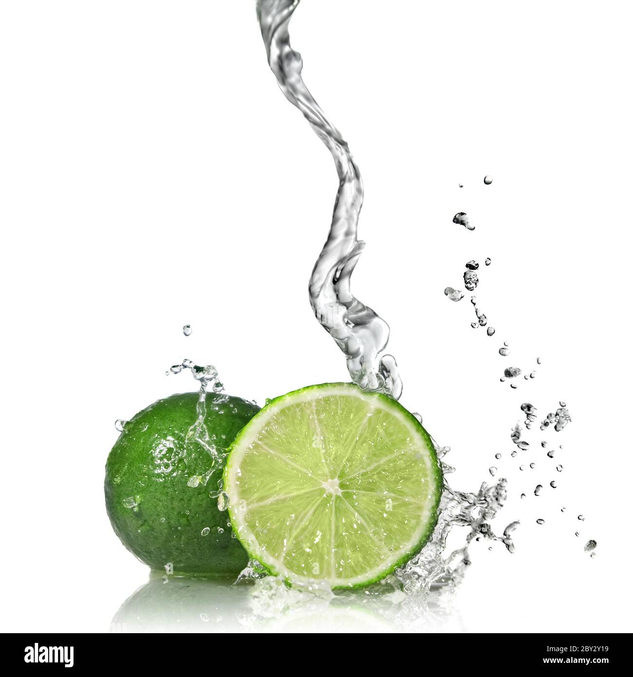 Lime green splash Cut Out Stock Images & Pictures - Alamy
