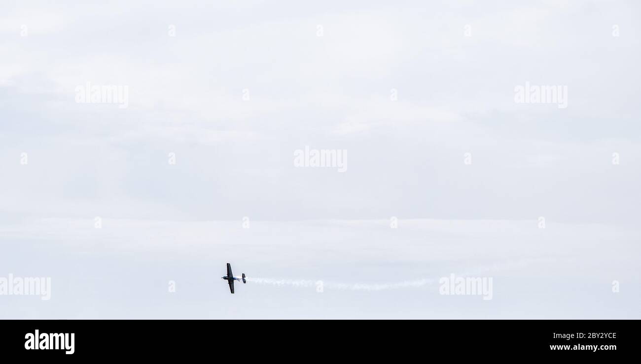 sport aircraft perform acrobatics at air shows Looping, Military ...