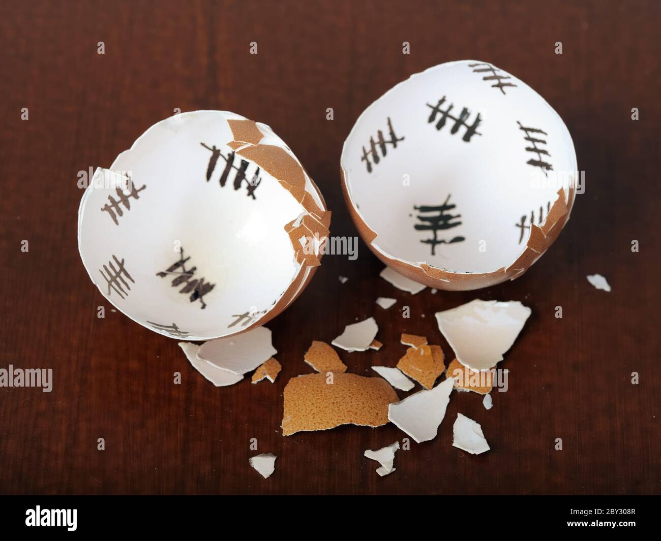 Broken shell sign hi-res stock photography and images - Alamy