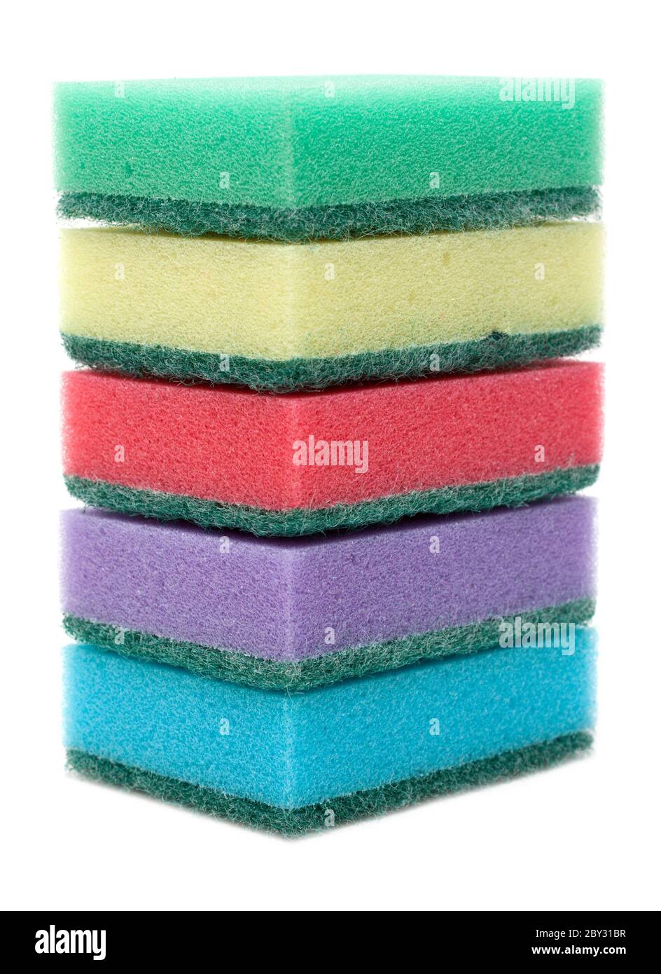 Colour sponges, tower Stock Photo - Alamy