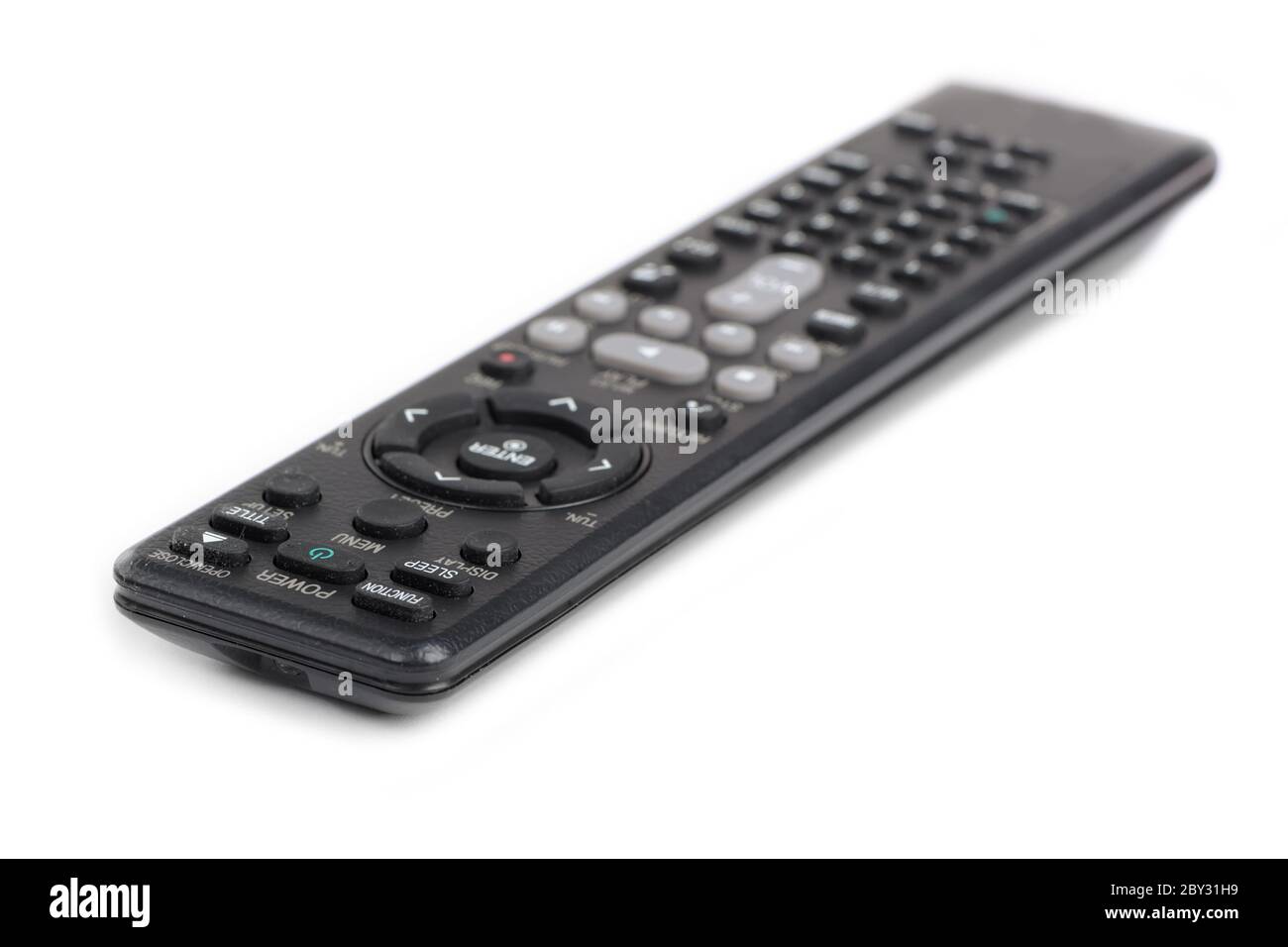 Black remote control Stock Photo - Alamy