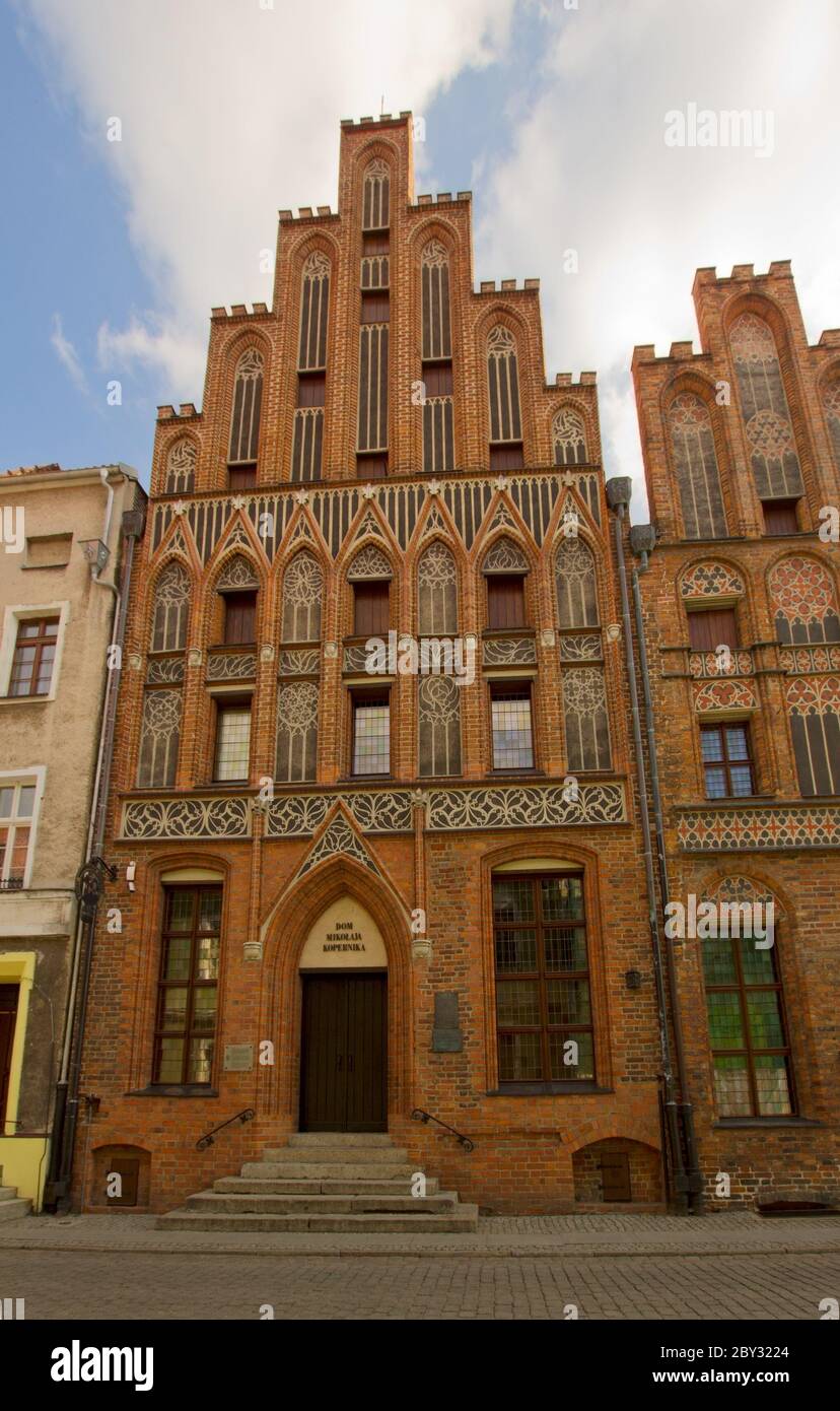House of Nicholas Copernicus, Torun, Poland Stock Photo - Alamy