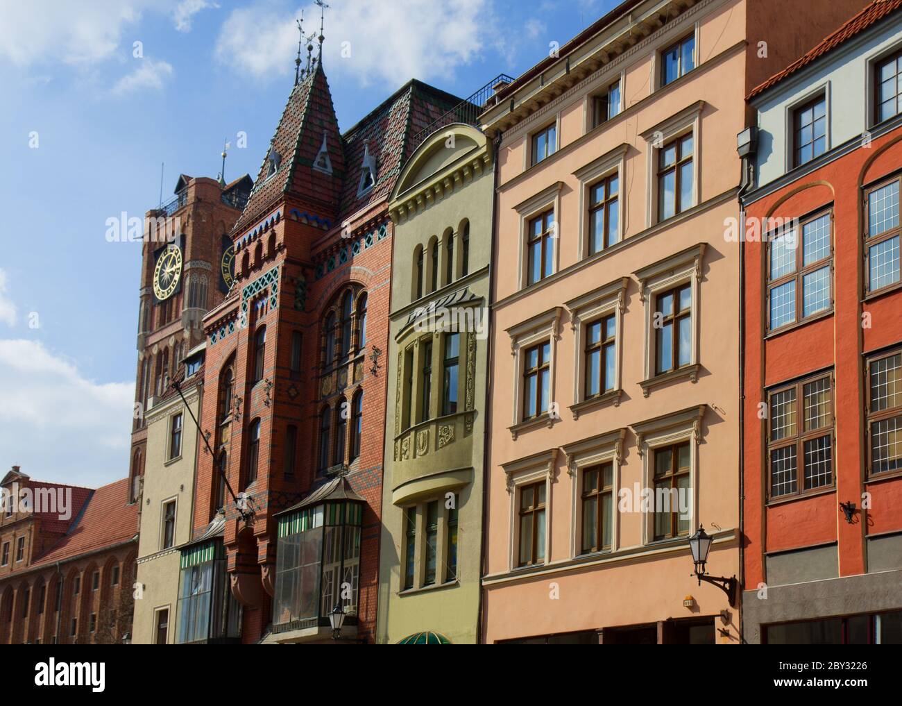 old town of Torun, Poland Stock Photo - Alamy