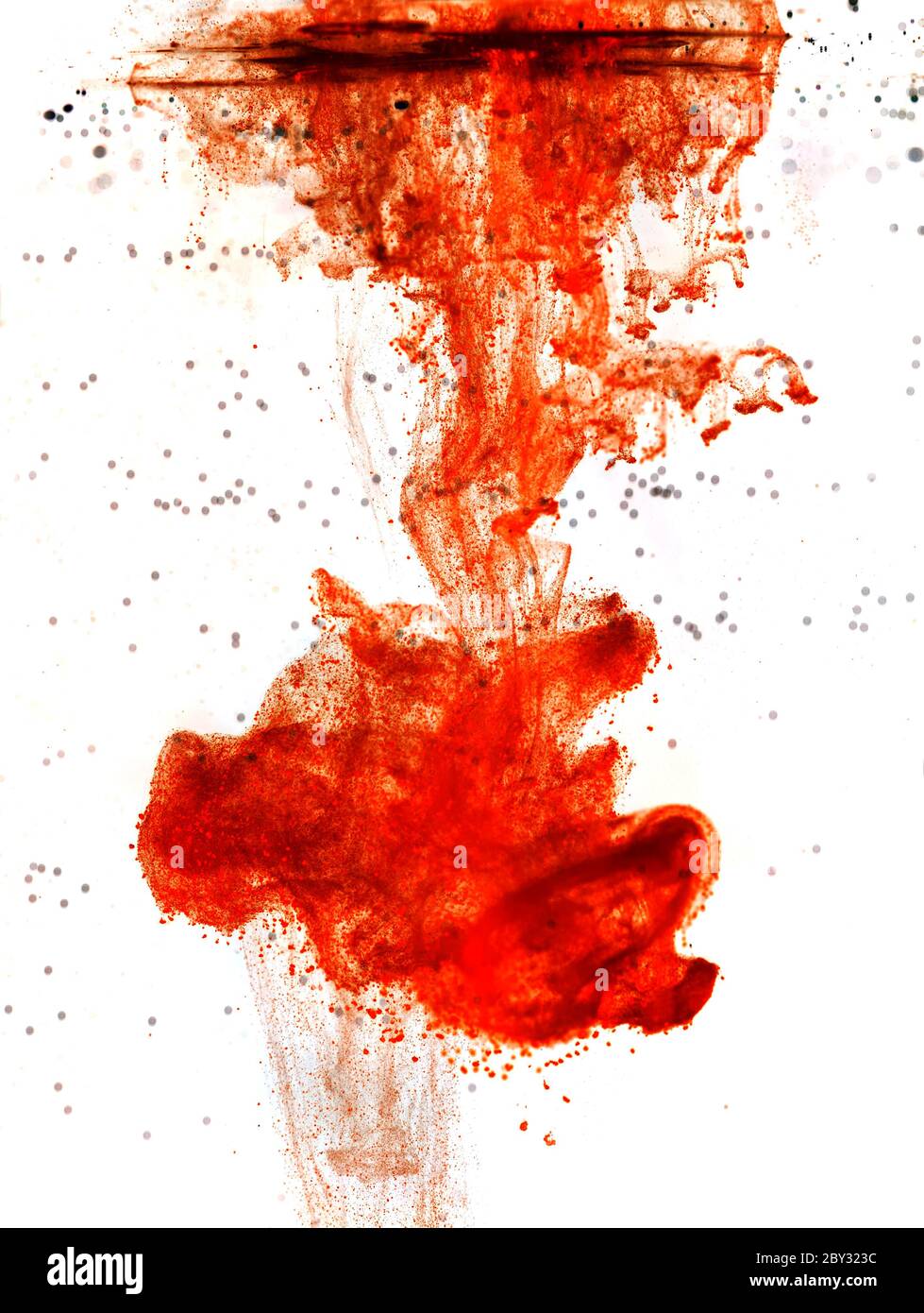 Blood drip water hi-res stock photography and images - Alamy