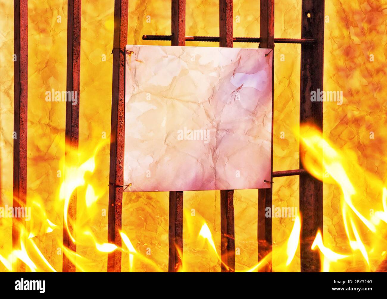 Poster fire hi-res stock photography and images - Alamy