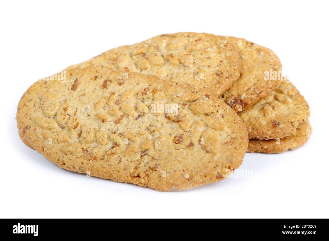 Oval shaped cookies isolated hi-res stock photography and images - Alamy