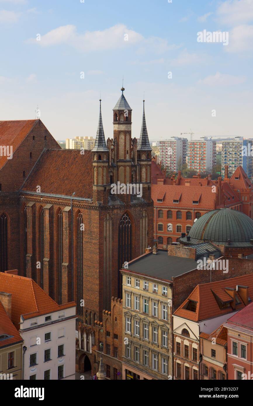 st Mary church, Torun, Poland Stock Photo - Alamy