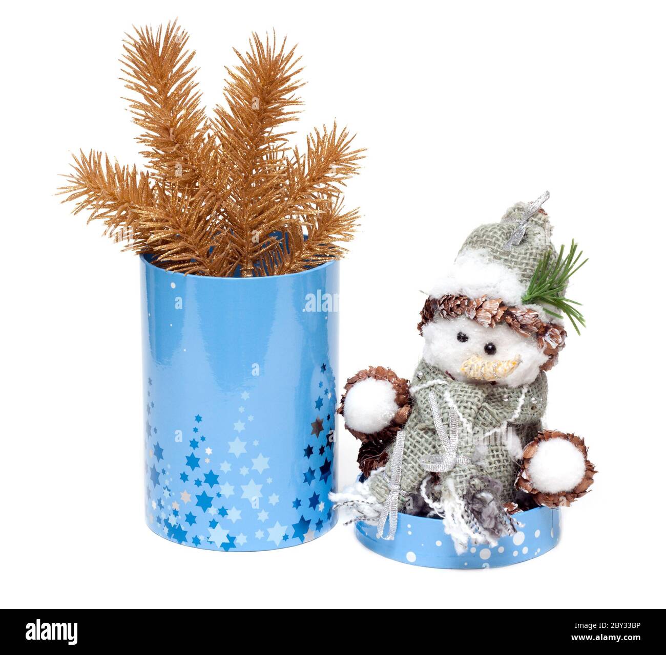 White cristmas tree Cut Out Stock Images & Pictures - Alamy