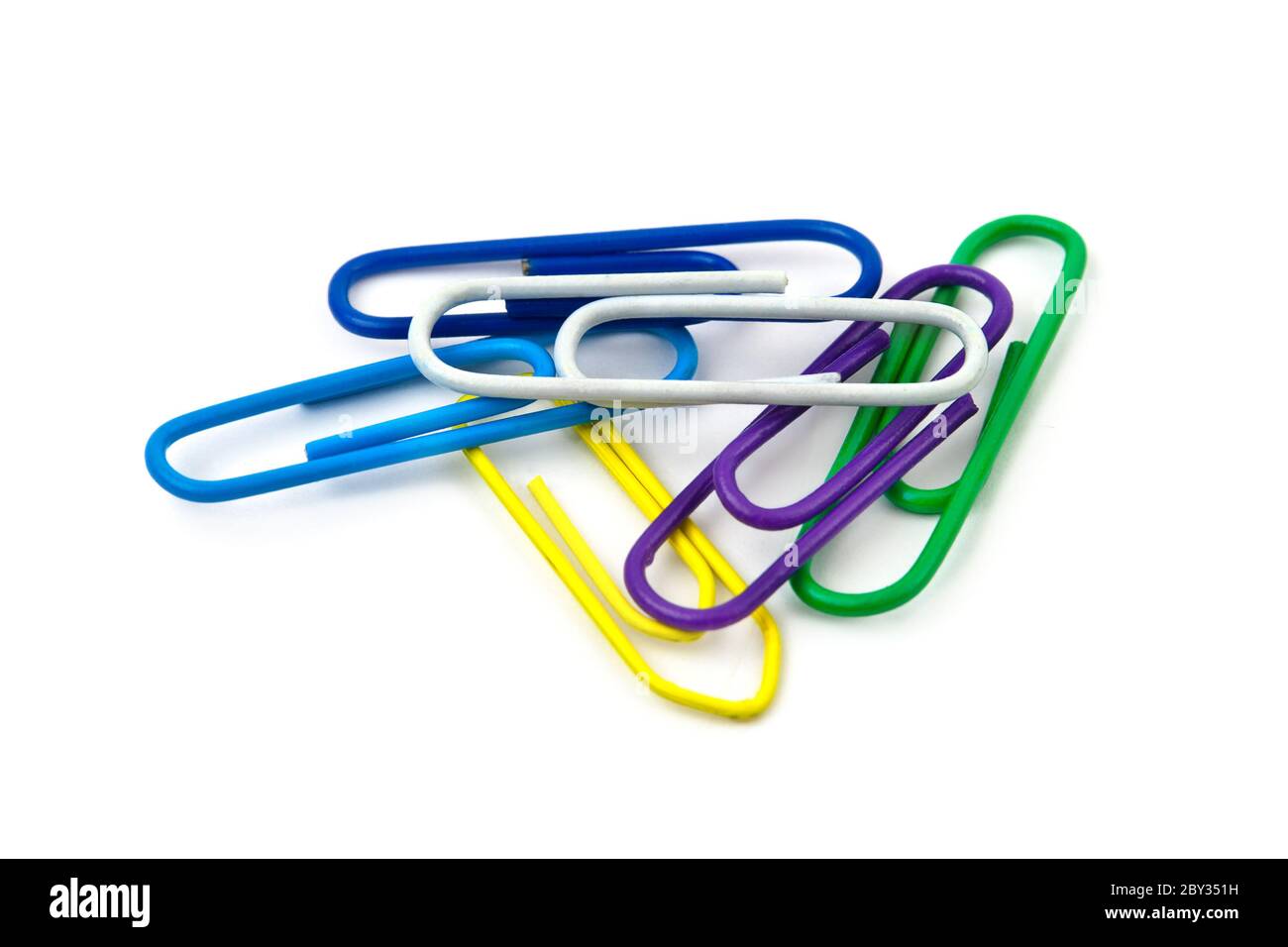 Binder paper clips set hi-res stock photography and images - Alamy
