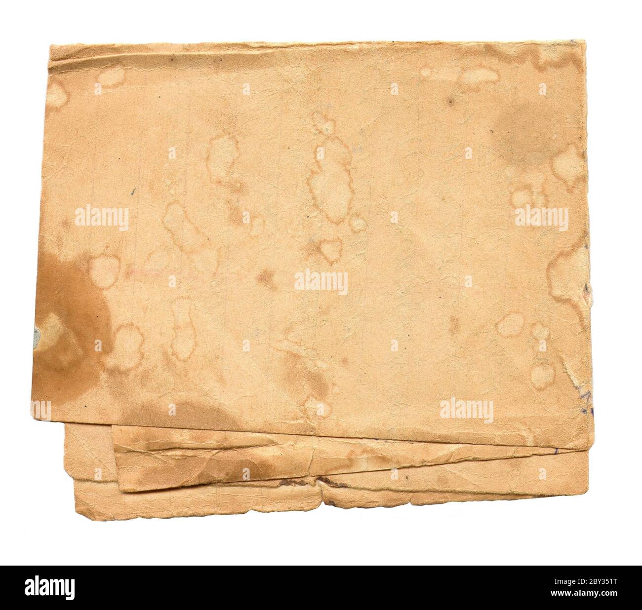 Old dirty paper isolated Stock Photo - Alamy