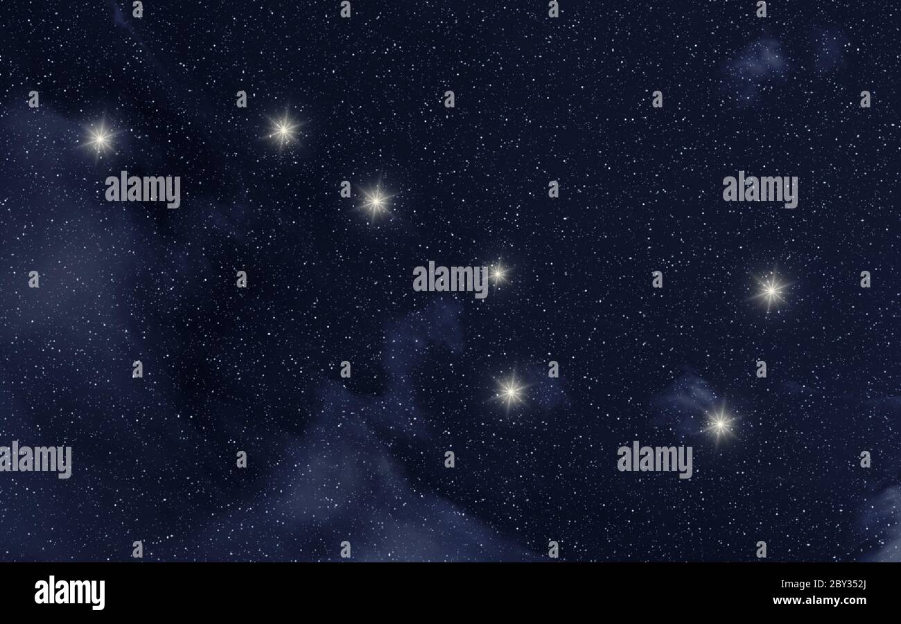 Ursa major constellation hi-res stock photography and images - Alamy