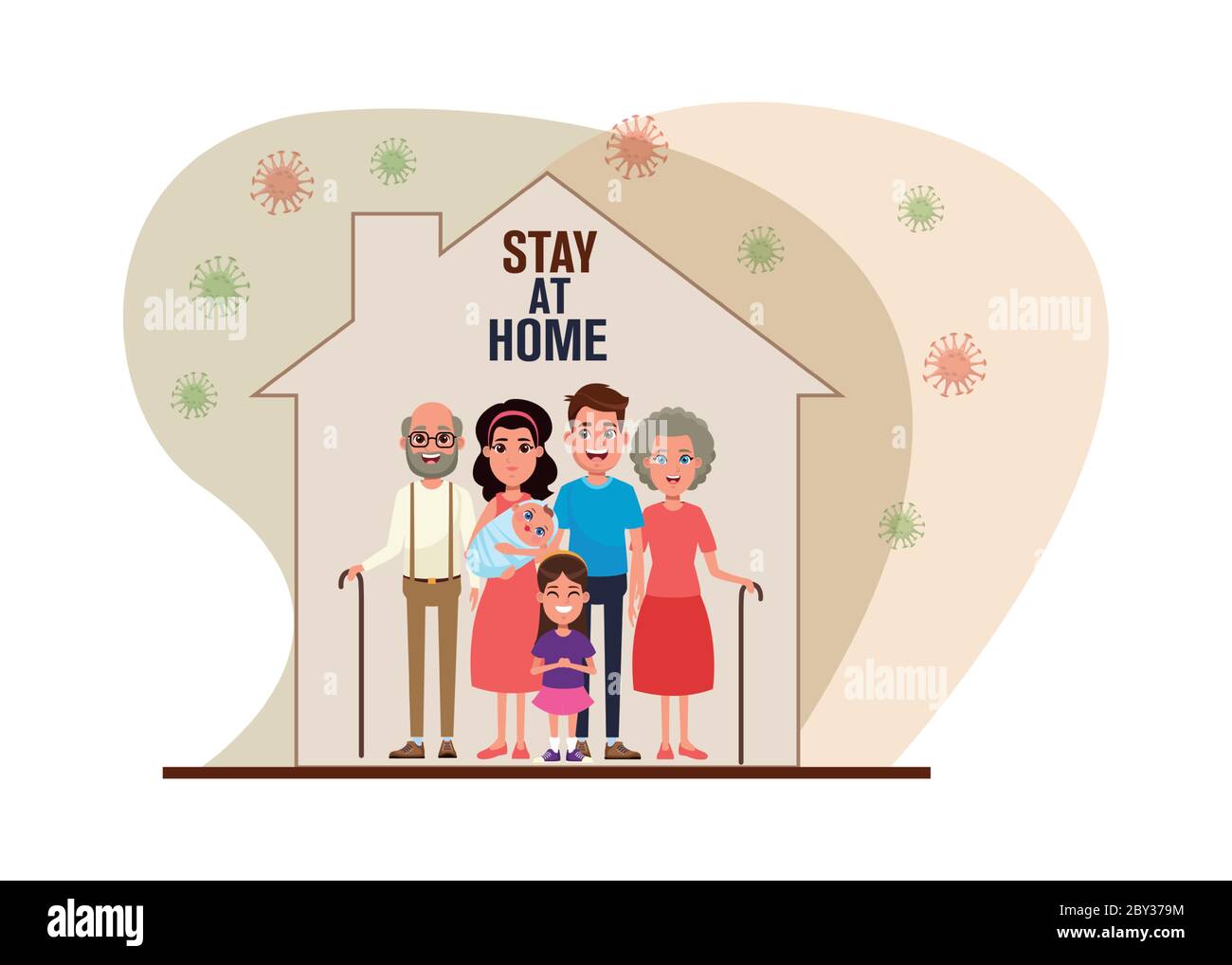 Family Members Cut Out Stock Images & Pictures - Alamy