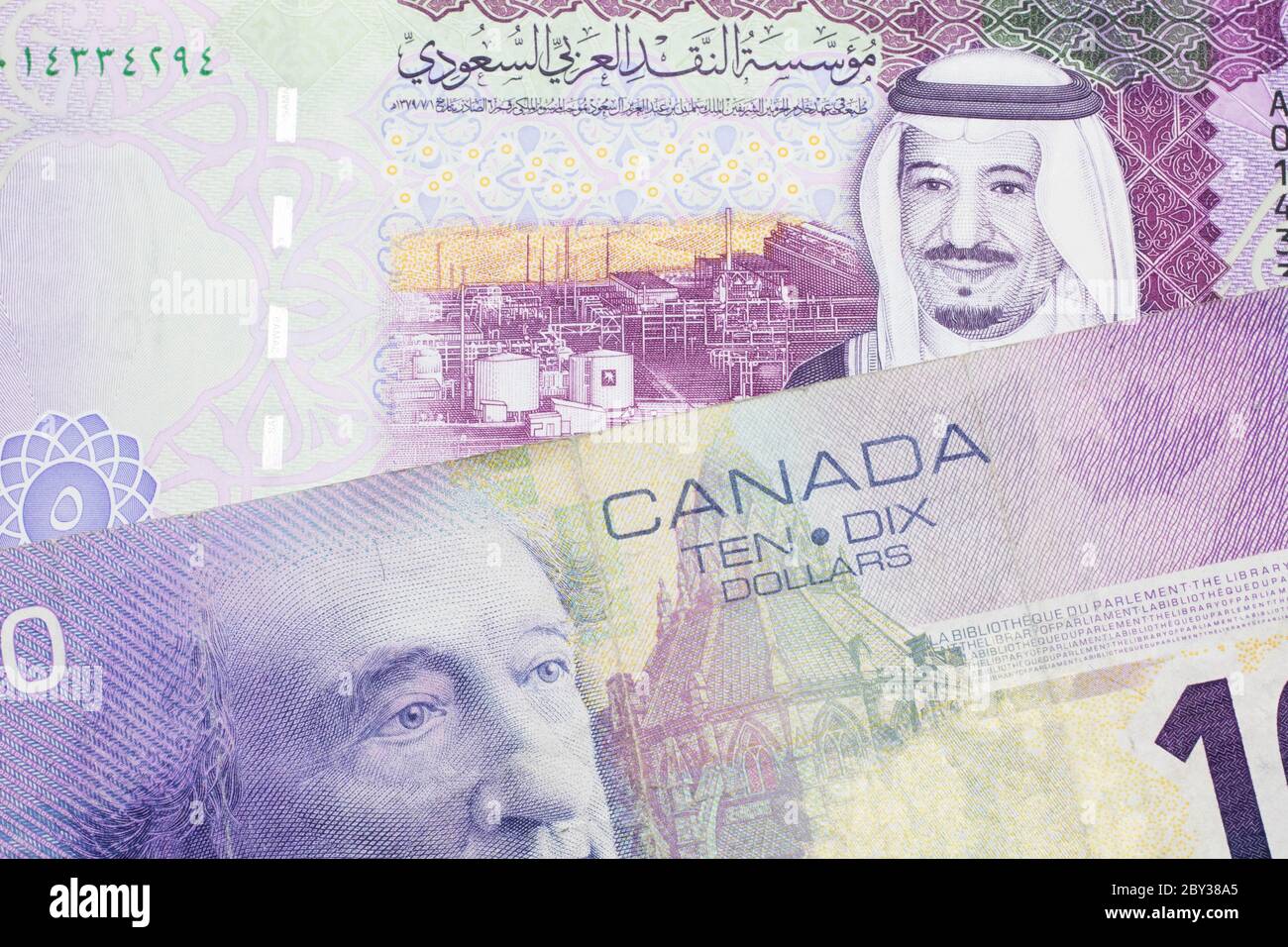 Ten Dollar Bill Canada High Resolution Stock Photography and Images - Alamy