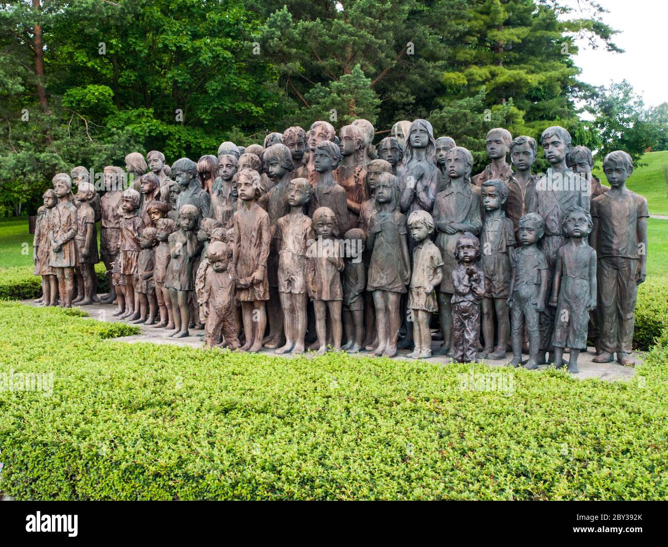 LIDICE, CZECH REPUBLIC - CIRCA JUNE 2013: The Childrens War Victims ...