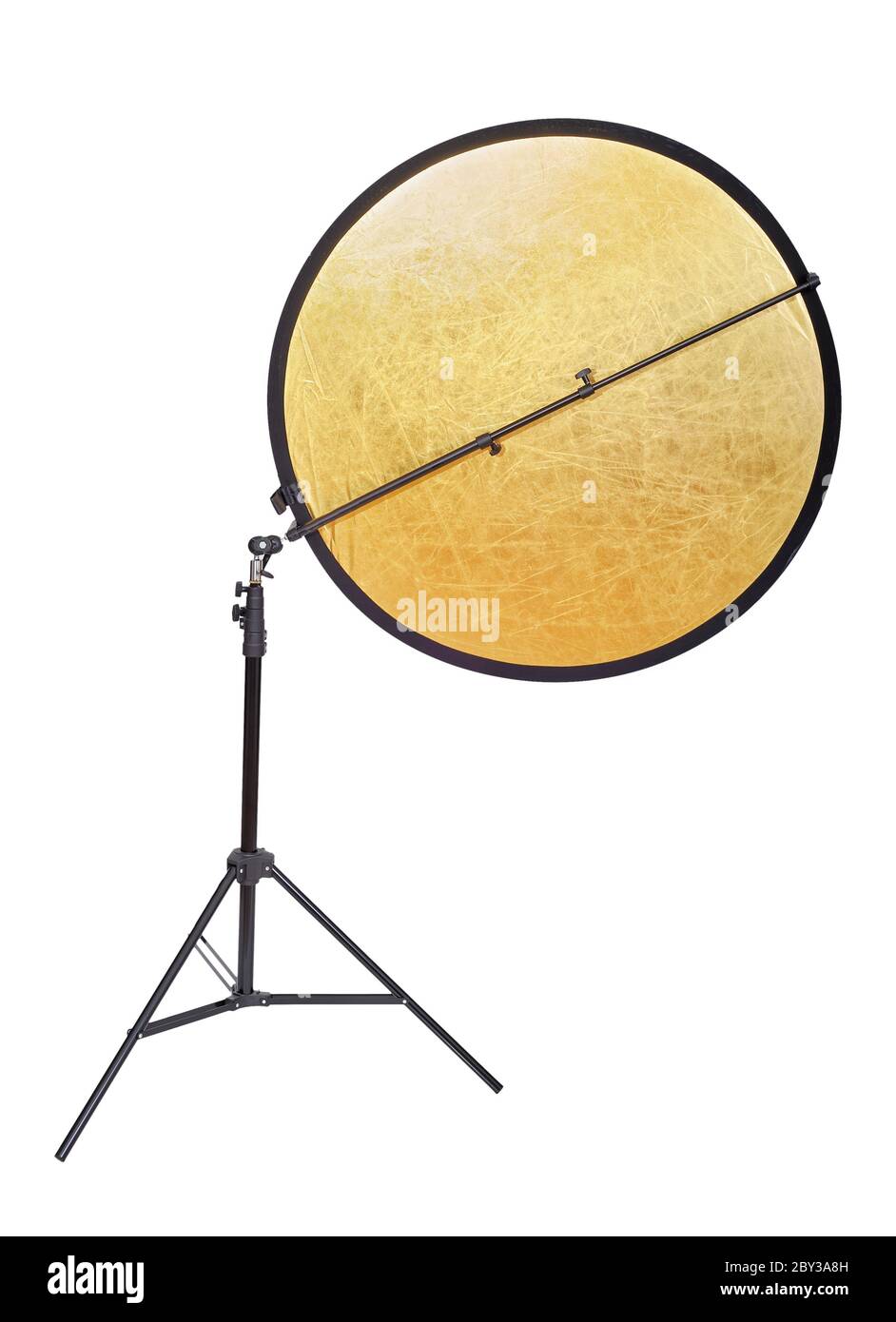 Studio reflector isolated on the white Stock Photo - Alamy