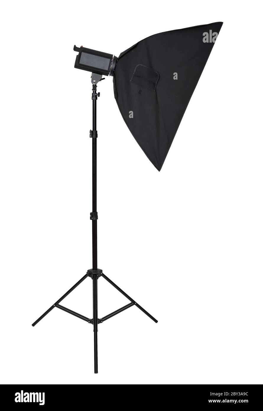 Black studio lighting background Cut Out Stock Images & Pictures - Alamy