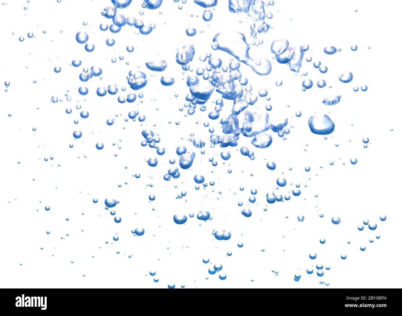 Many bubbles isolated Stock Photo - Alamy