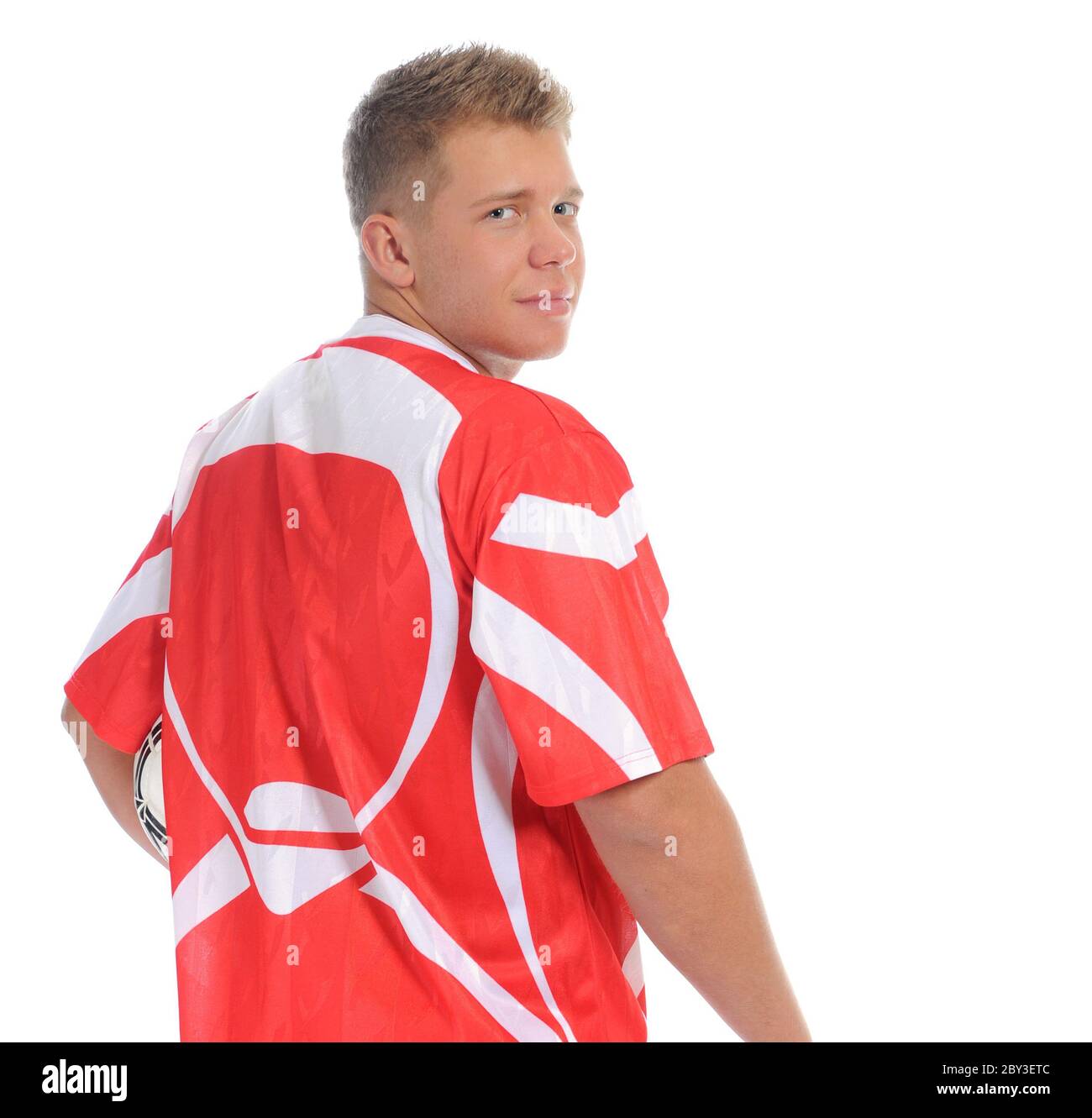 Back of footballer shirt hi-res stock photography and images - Alamy