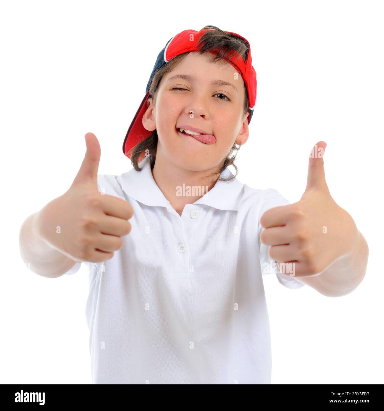 Portrait of emotionally boy Stock Photo - Alamy