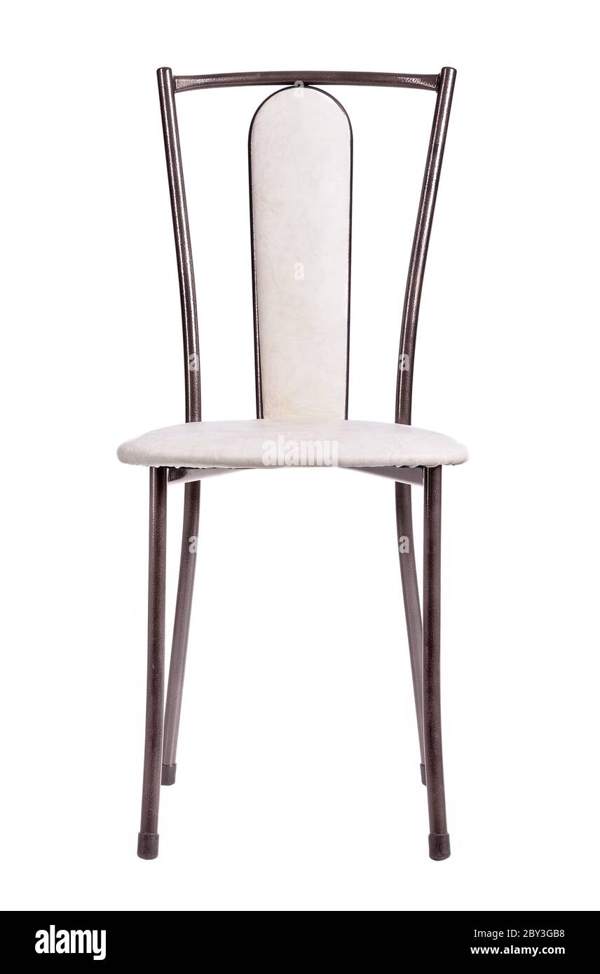 Modern kitchen chair isolated Stock Photo - Alamy